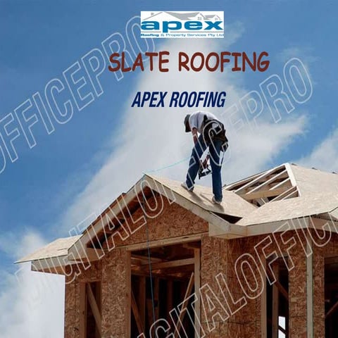 Slate roofing | PPTX