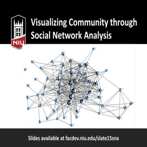Visualizing Community through Social Network Analysis | PPTX | Social ...