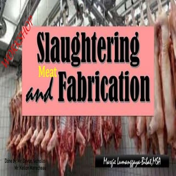 ..SLAUGHTERING AND MEAT FABRICATION.pptx
