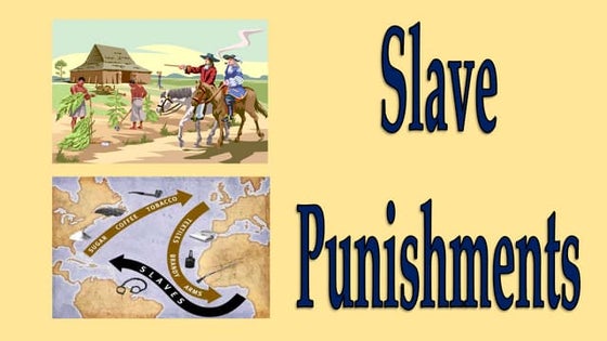 Atlantic Slave Trade - slave life and jobs | PPT