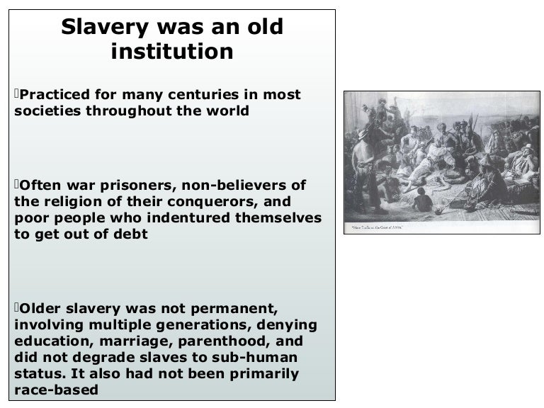 Slavery In Colonial America