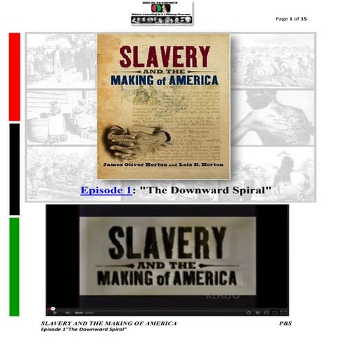 Slavery and the making of america, pbs | PDF