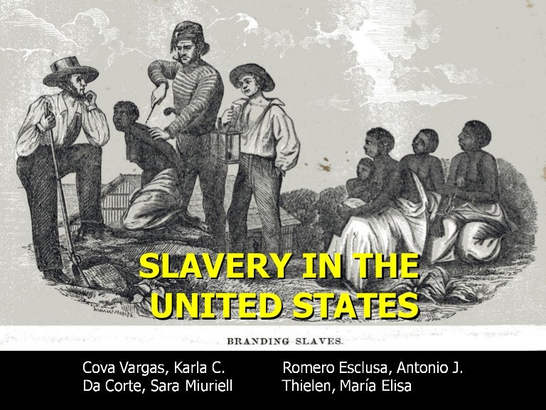 Slavery in the united states