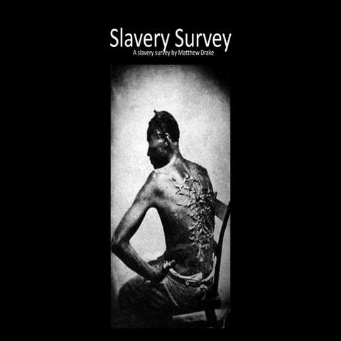 Slavery survey | PPTX