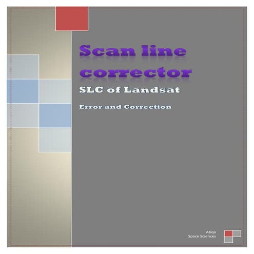 Scan Line Corrector 2012 | PDF