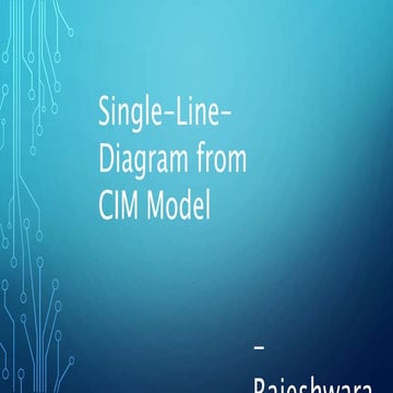 Single-Line-Diagram from CIM Model | PPTX