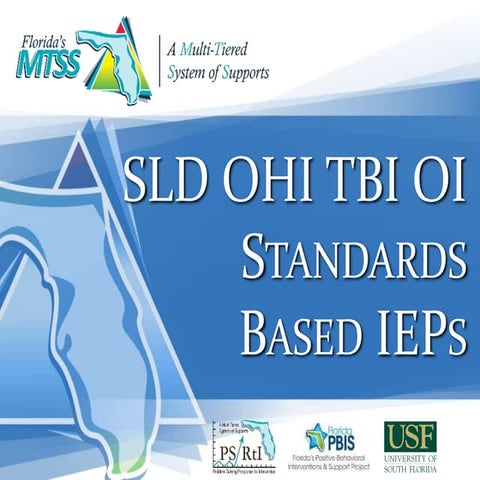 SLD OHI TBI OI Standards Based IEPs | PPTX | Special Education | Education