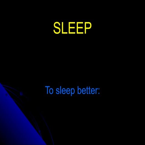 Sleep | PPT