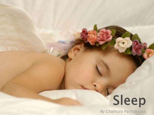 Importance of sleep | PPTX