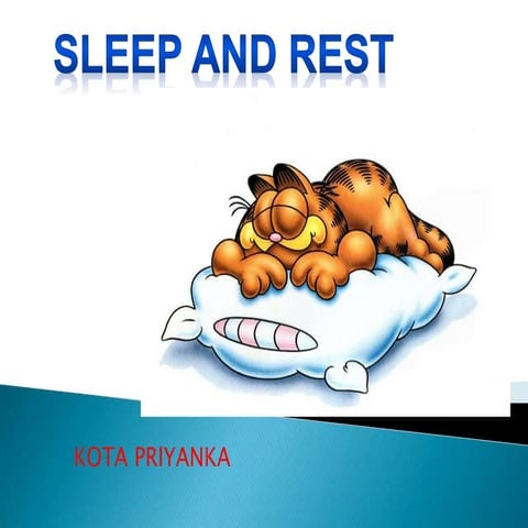Sleep and Rest power point presentation | PPT