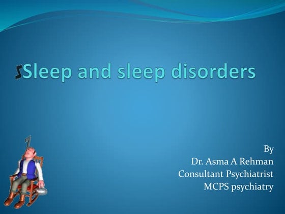Sleep disorder | PPT