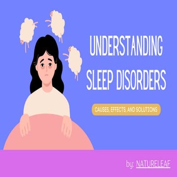 Sleep disorder Presentation natureleaf.pdf | Sleep Disorders | Diseases ...