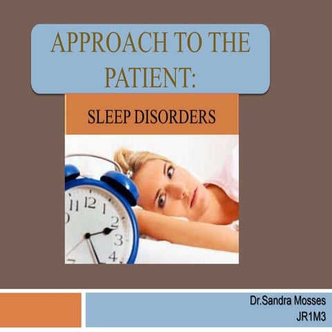 Sleep disorders | PPT