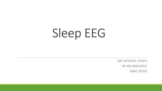 Positive Occipital Sharp Transients of Sleep, Posterior slow-wave ...