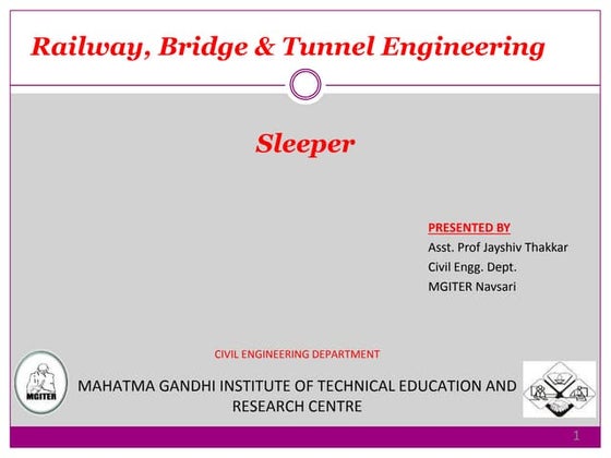 Components of railway track | PPT