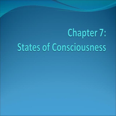 PSYC1101 - Chapter 4, 4th Edition PowerPoint | PPT