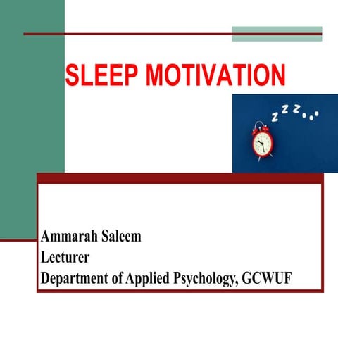 sleep motivation.pptx