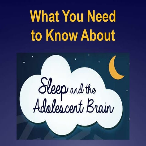 IMPORTANCE OF SLEEP | PPT