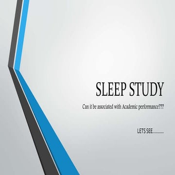 sleep project.pptx