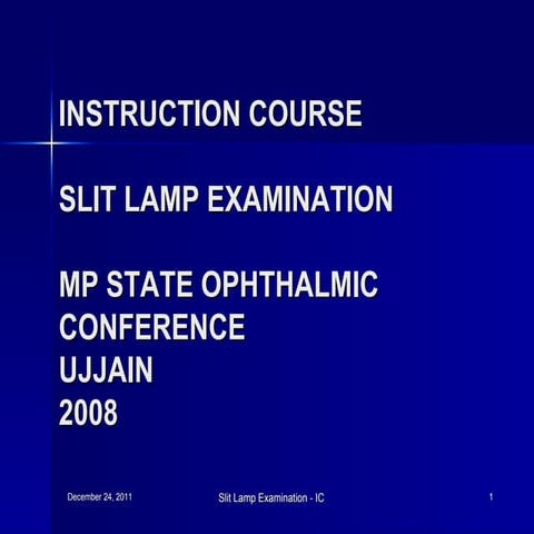 Sl exam pt i | PPT | Eye and Vision Conditions | Diseases and Conditions