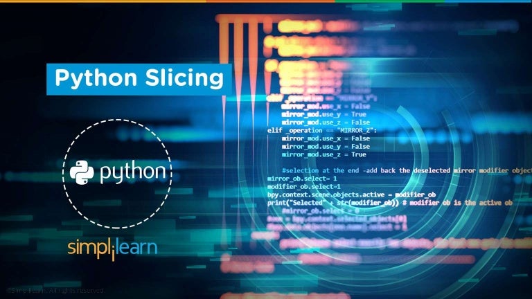 Python Slicing | Python Slicing Strings & Lists | Python Tutorial | P…