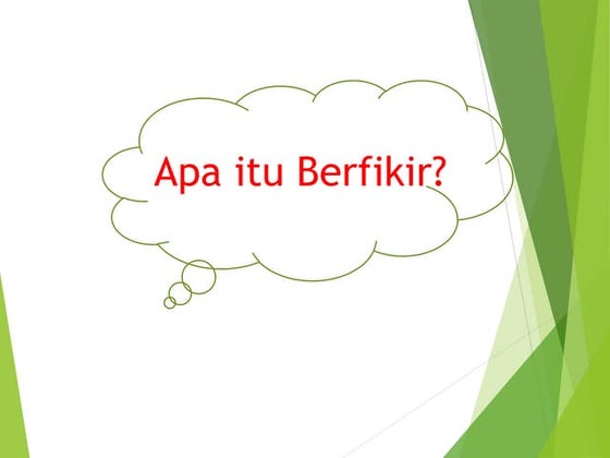 Kemahiran Berfikir | PPT