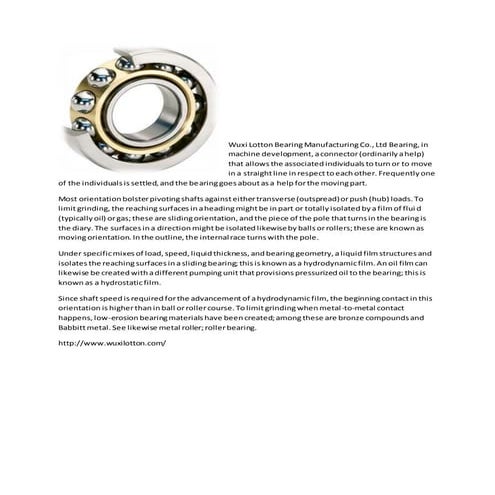 Stainless Steel Ball Bearings | DOCX