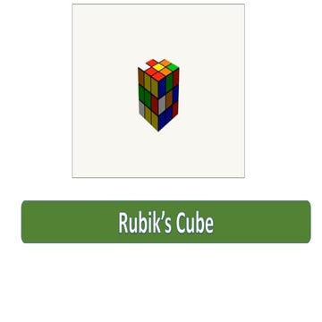 rubiks cube | PPT