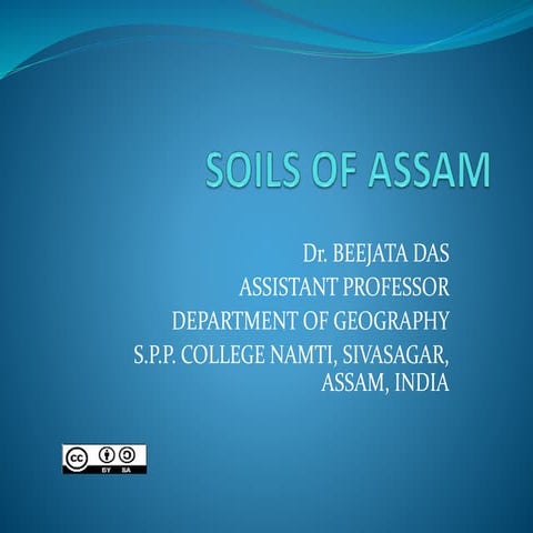 Soils of Assam | PPTX