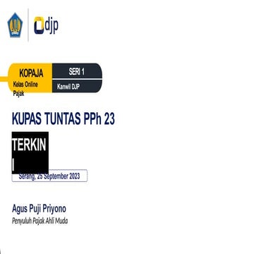 Pajak Penghasilan PPh-23 Kupas Tuntas.pptx