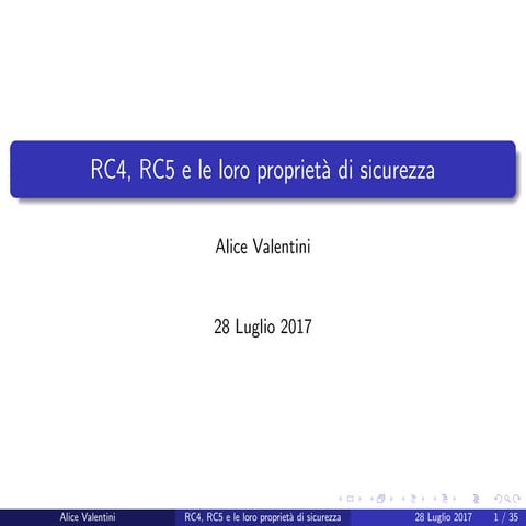 RC4 e RC5 | PDF | Programming Languages | Computing