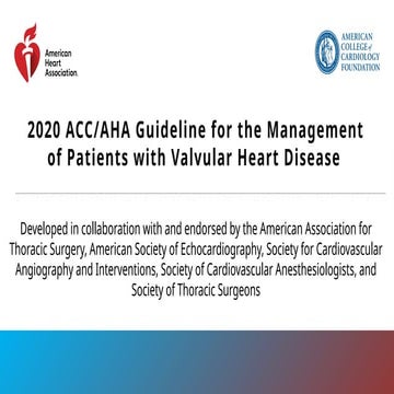 2020 ACC Guideline for valvular heart disease.pptx