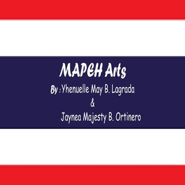 MAPEH Arts and Festival of Thailand Slide Share | PDF
