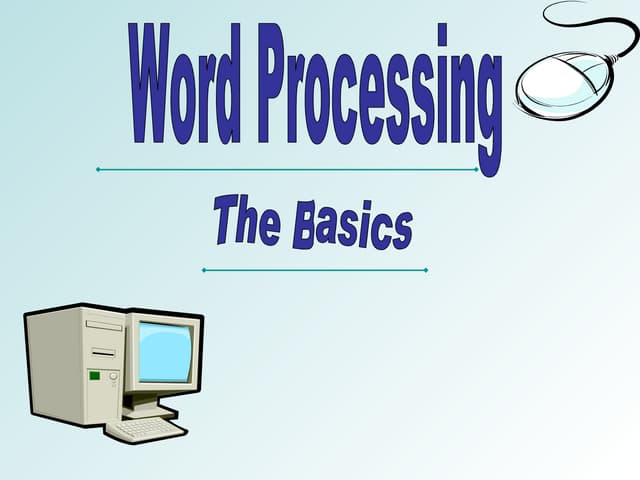 Presentation basic formatting | PPT