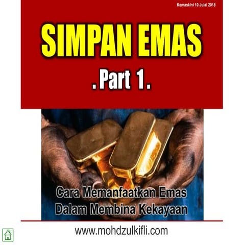 Seminar Simpan Emas Public Gold (Bahagian 1) | PPTX