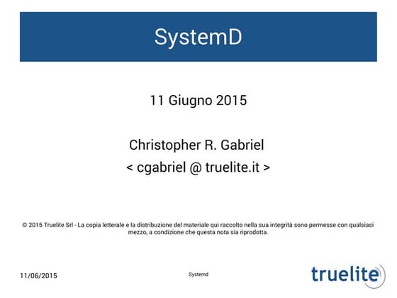 Back-end con SonataAdminBundle (e Symfony2, of course...) | PPT