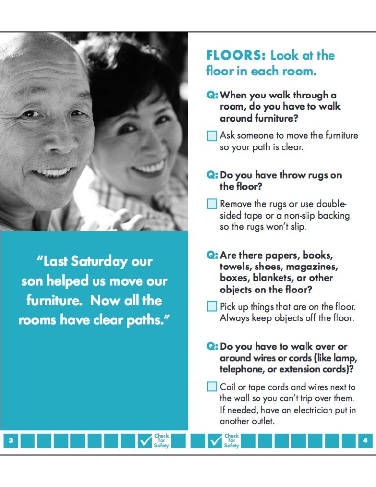 Falls Prevention Patient Handout