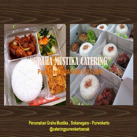 CATERING PURWOKERTO BARAT [WA 0858 6733 2055] | PDF