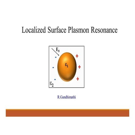 Localized surface plasmon resonance | PDF