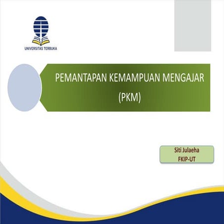 Kemampuan pemantapan mengajar di sekolah | PPTX