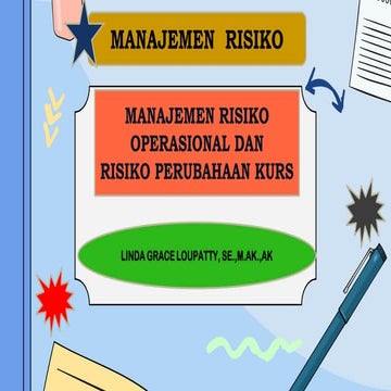 Manajemen Risiko Operasional dan Risiko Perubahan Kurs | PDF