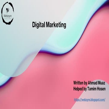 Digital Marketing | PPT