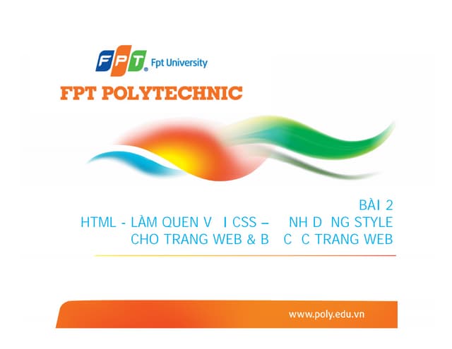 Bài tập HTML/CSS | PDF