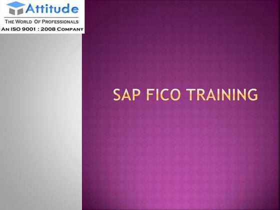 SAP FICO Course Content .pdf | Business Accounting & Finance | Business