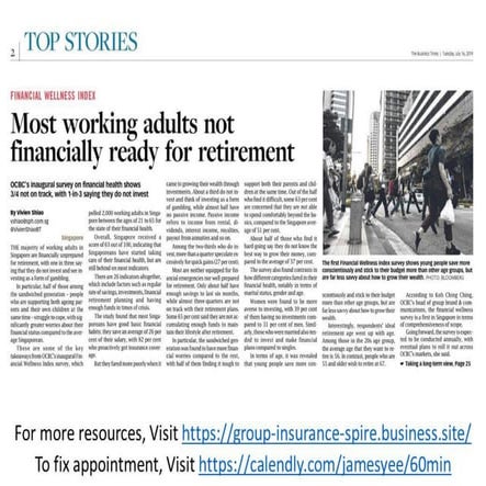 Most working adults not financially ready for retirement | PDF