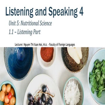 Nutritional Science speaking Slide 5.1.ppsx