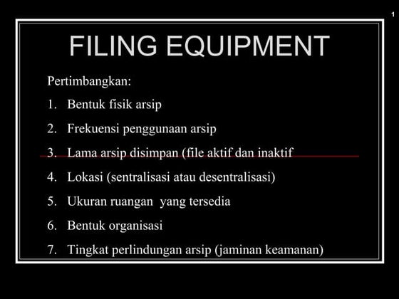 3.7. menerapkan penyimpanan arsip sistem abjad, kronologis, geografis ...