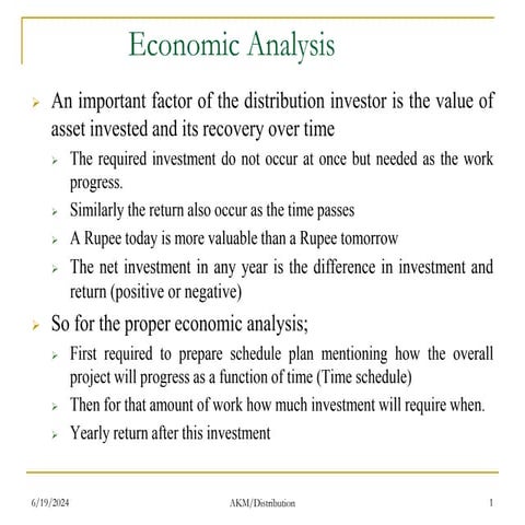 Economic Analysis of power system in.ppt