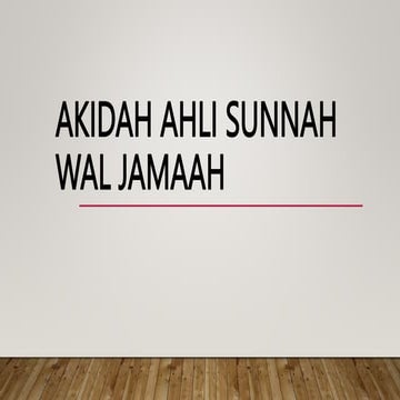 slide Akidah ahli sunnah wal jamaah.pptx