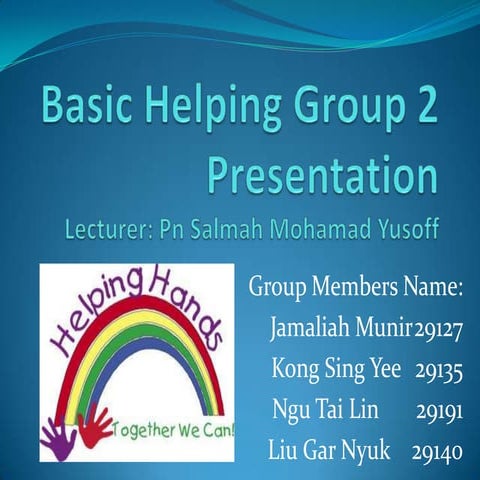 Slide basic helping | PPT